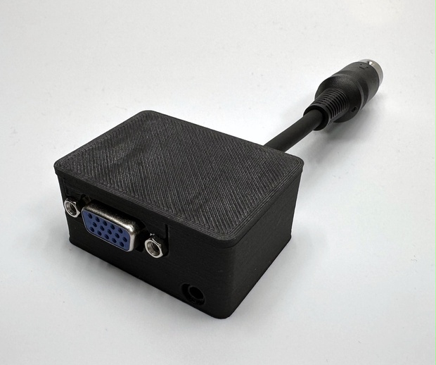 RG001 MSX用RGB DIN 8ピン → RGB 15ピン変換アダプタ - 歴史ガジェット研究所 - BOOTH