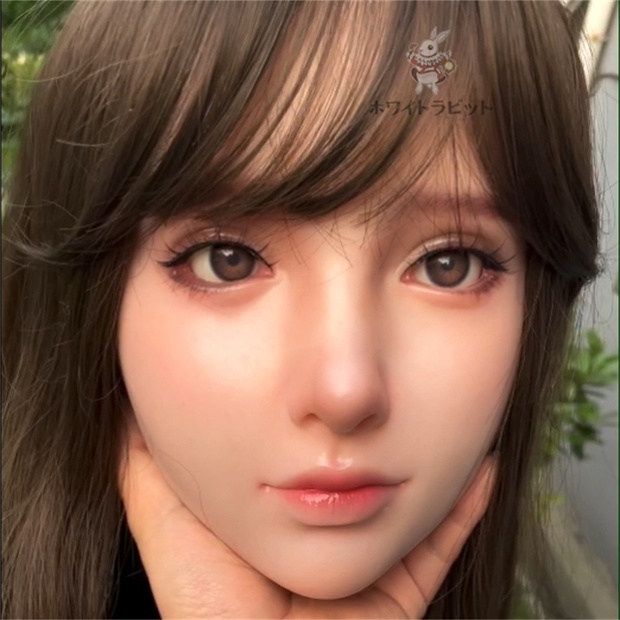 ヘッド単品 硬質シリコン 「ホワイトラビットA14」 リアルドール 等身大ドール 職人メイク済み M16 - wrdoll - BOOTH
