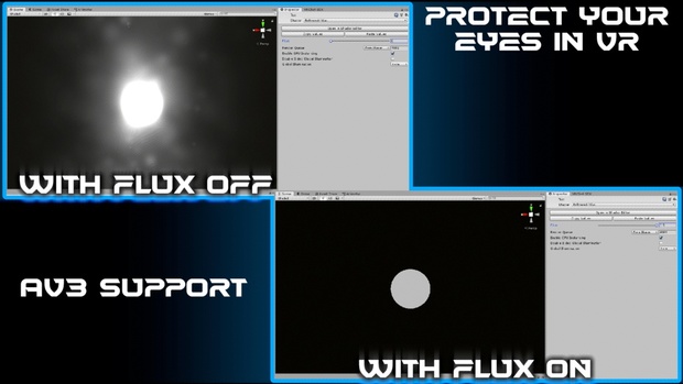 VRChat Flux Bloom Removal Shader - Rollthered - BOOTH
