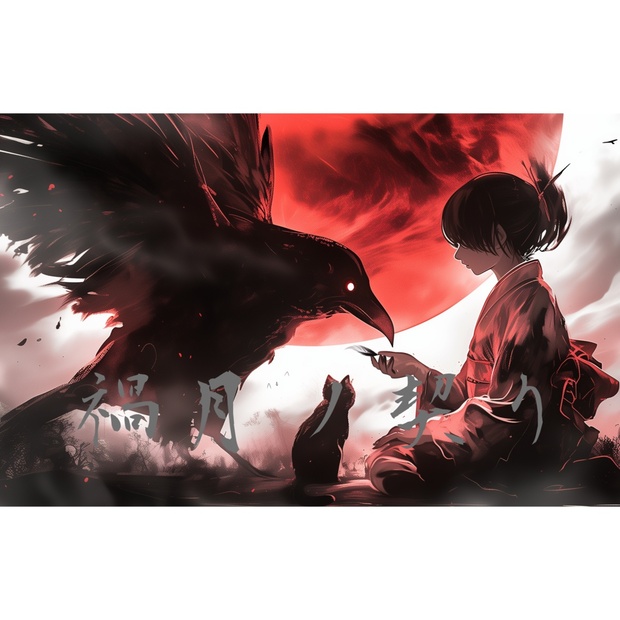 【和風ホラー×グリッチコア】禍月ノ契り - Magatsuki no Chigiri - ことりBGM - BOOTH