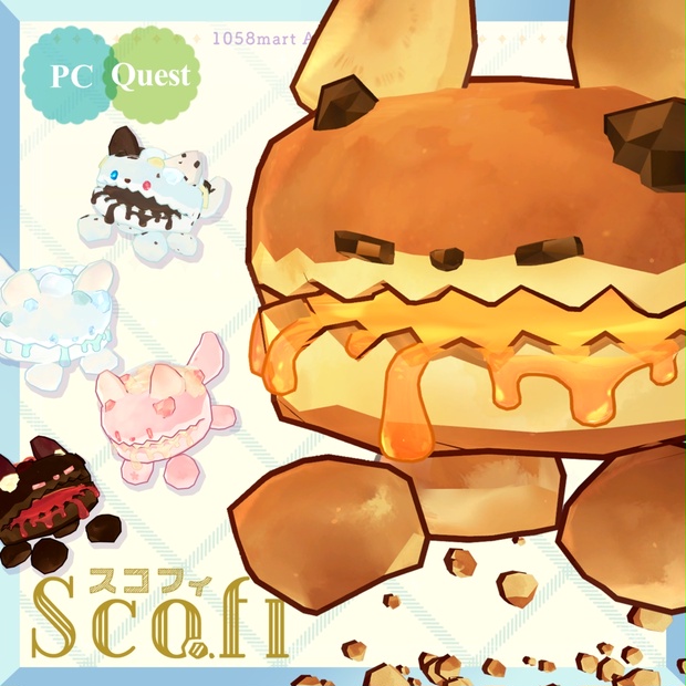 Gift : オリジナル3Dモデル*スコフィScofi(Avatar&Pet) | RipperStore Forums