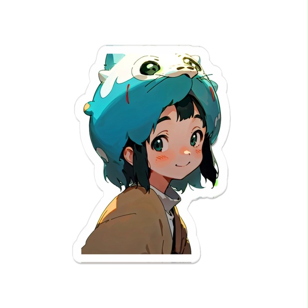 さら 01 アクリルバッジ - JUN - BOOTH