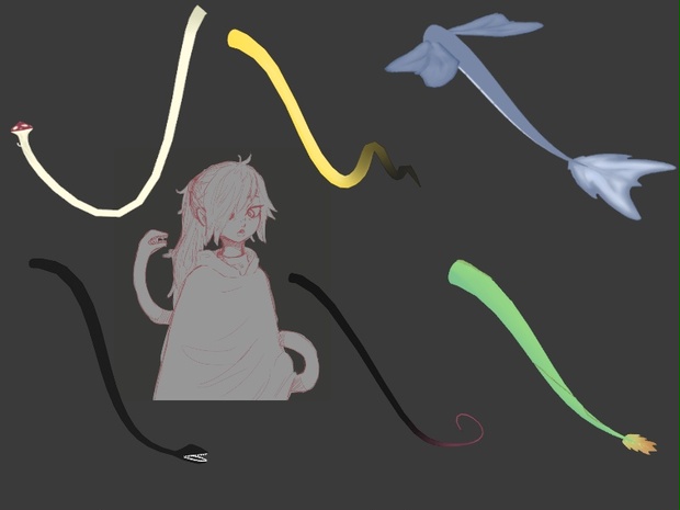 Tails pack - nugget - BOOTH