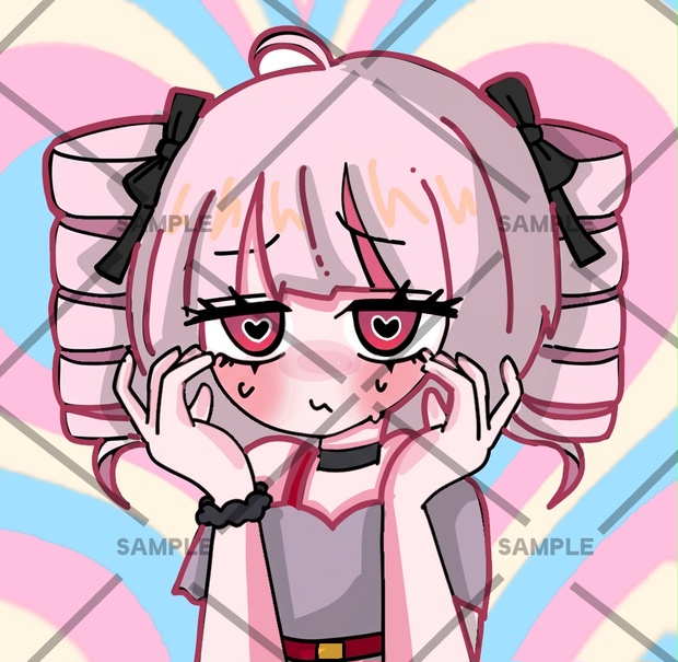 SNSアイコン/地雷/推し活/アイドル/病み/可愛い - ぴょい - BOOTH