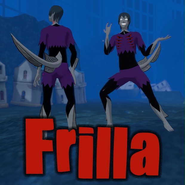 Frilla (Free Avatar) - A Strange Petal Shop - BOOTH