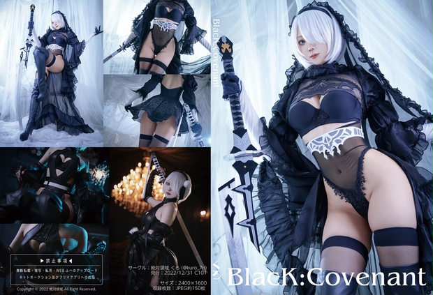 【C101】ROM写真集「BlacK:Covenant」 - 絶対領域 - BOOTH
