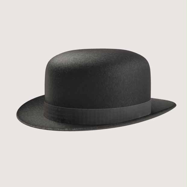 CLO_Hat_002『山高帽』 - shaman's material - BOOTH