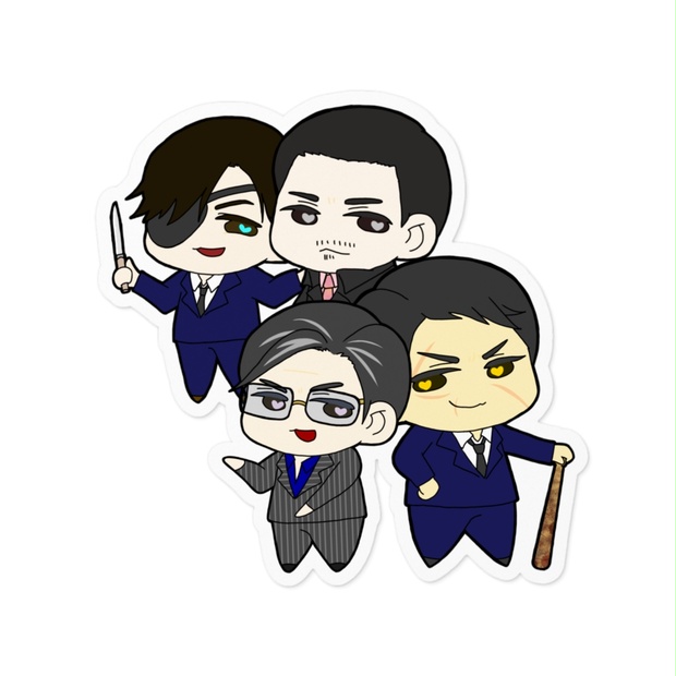 デフォルメ エーif♡ ステッカー - ゆる〜いお店。 - BOOTH