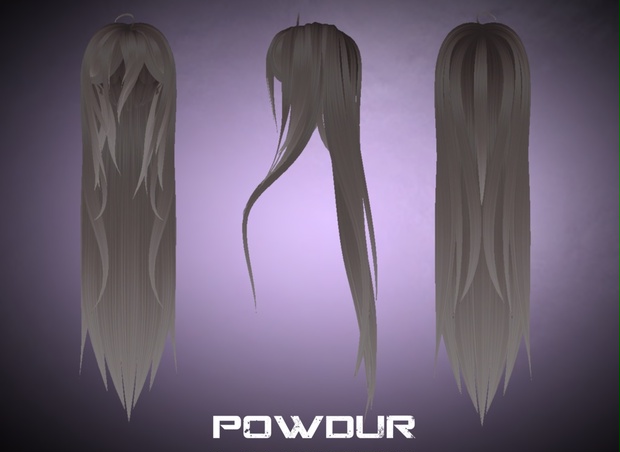 Long Bangs Hair - powdur - BOOTH