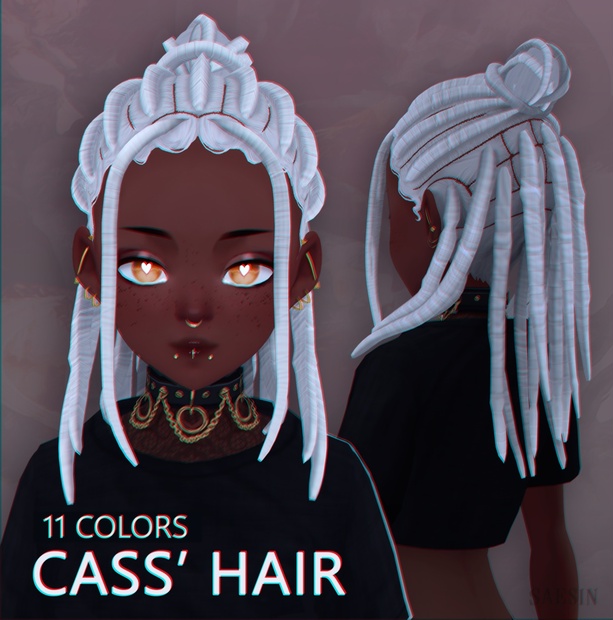 Cass' Hair • 11 Colors - saesin - BOOTH