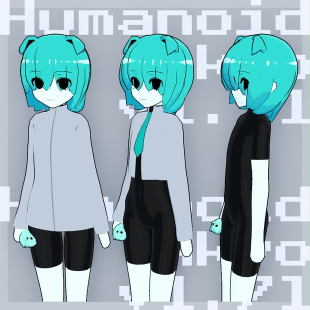 Humanoid Akyo Ver.1.71 - PC版VRChat用アバター - nooktown - BOOTH