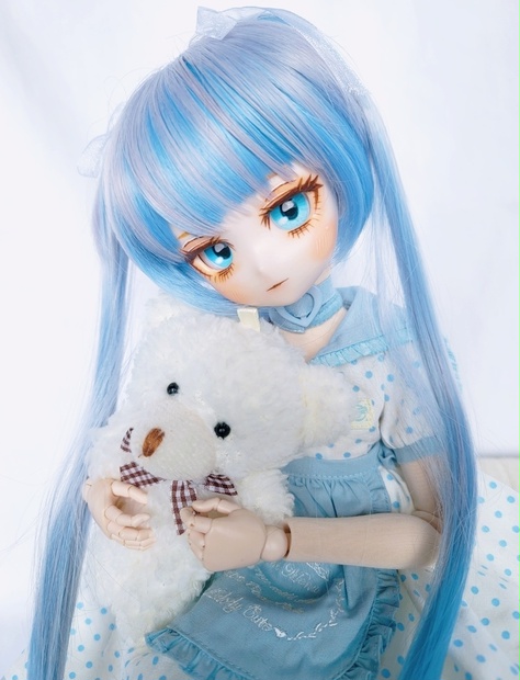 【DDH-29】カスタムヘッド＋カボションアイ【セミホワイト】 - めるめる堂 - BOOTH