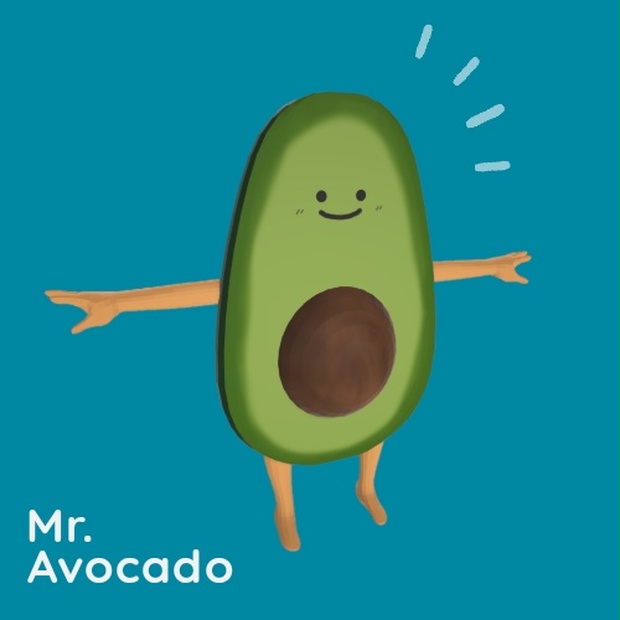 Mr. Avocado 【3D / VRC】 - gagavr - BOOTH