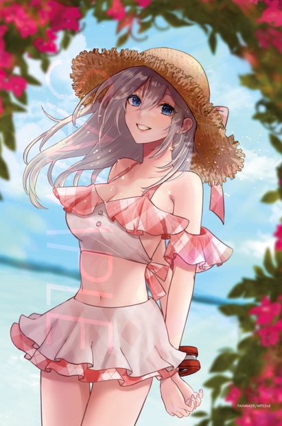 C104 バカンスアリサ B2布ポスター - MPS2nd - BOOTH