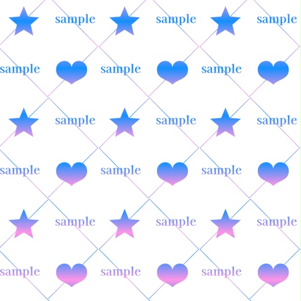 盗難防止透かし素材(samplever.)(保存禁止ver.) - beesun - BOOTH