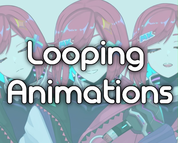 Vtuber Looping Animation Pack for Vtube Studio - Momoiro Kohi - BOOTH