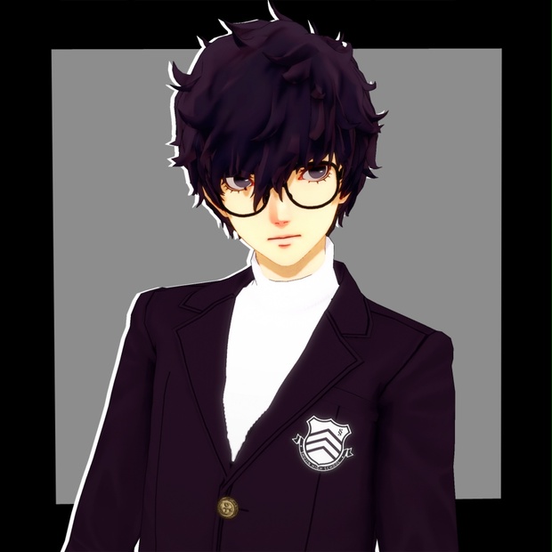 ペルソナ [Koikatsu] Persona 5 - Joker - frecklerae - BOOTH