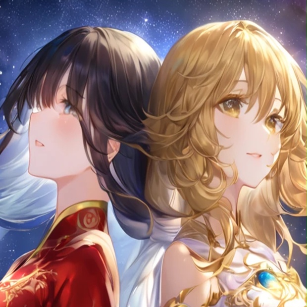 Sleep BGM [星屑がダンスを舞う宇宙 ~Gemini~] - 星座女神たちの幻想アトリエ - Celestial Dreams - BOOTH