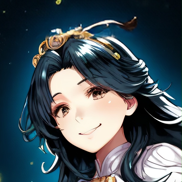 乙女座の女神：氷山と巨星の浮かぶ星空 - 星座女神たちの幻想アトリエ - Celestial Dreams - BOOTH