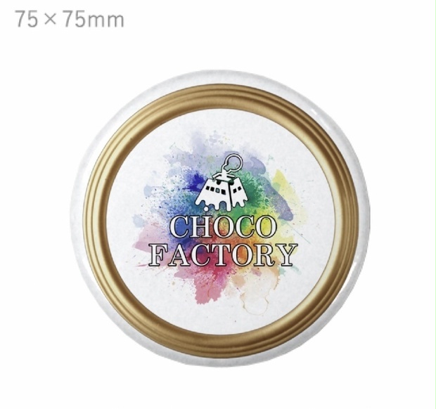 chocoオリジナル缶バッジ(WH) - choco_factory - BOOTH