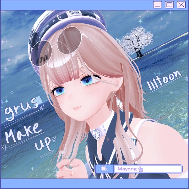 [Grus 用] Grus liltoon makeup texture - MEOW - BOOTH