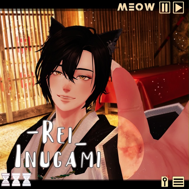 [Rei 怜] Rei Inugami makeup texture - MEOW - BOOTH