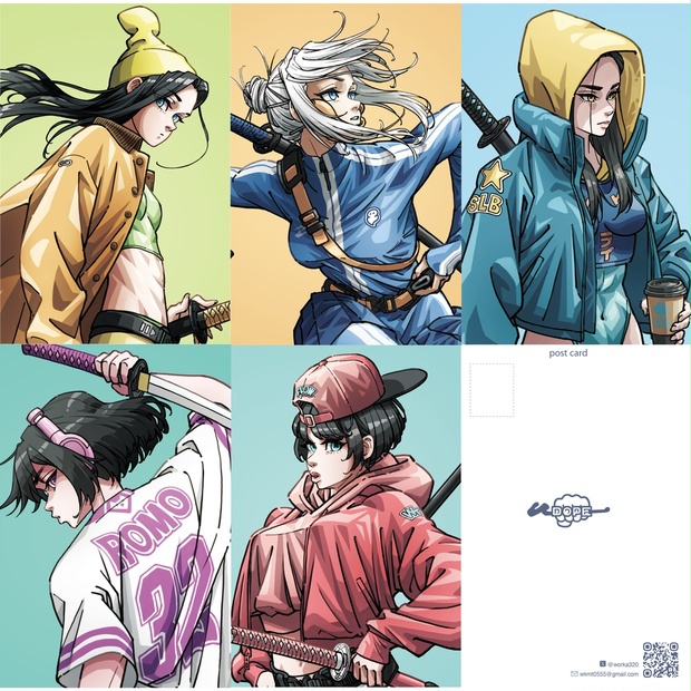 ポストカード5種セット 第3弾 - sw-79 - BOOTH