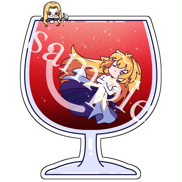 耽溺ワインアクスタ - 行成のお店 - BOOTH