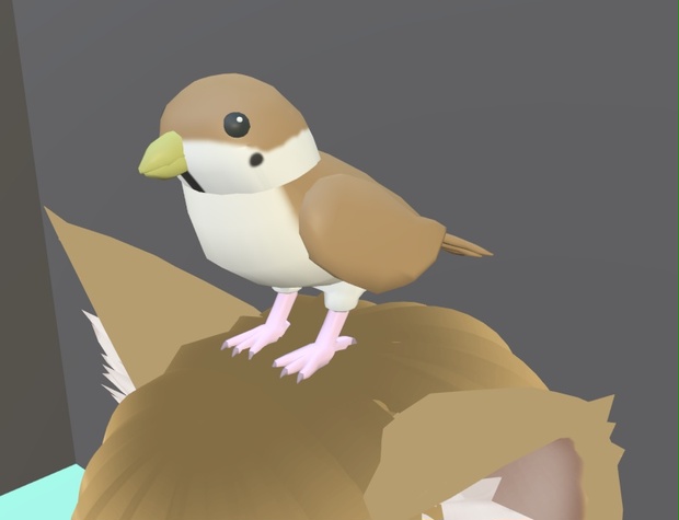 【VRChat】スズメ【3Dモデル】 - mint-0547 のショップ - BOOTH