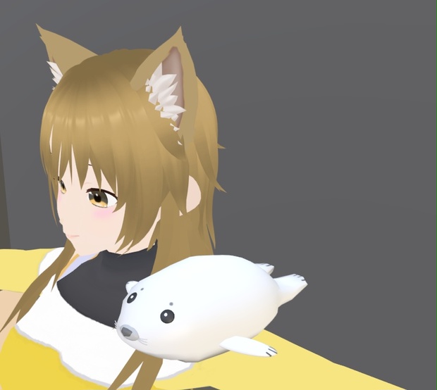 【VRChat】アザラシ【3Dモデル】 - mint-0547 のショップ - BOOTH
