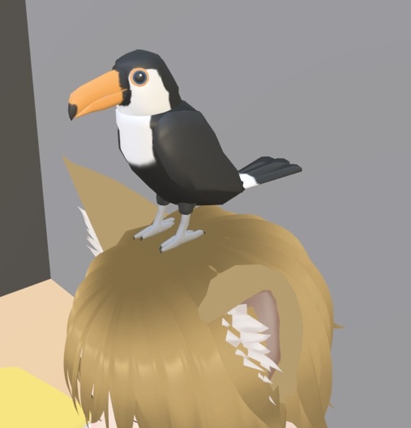 【VRChat】オオハシ【3Dモデル】 - mint-0547 のショップ - BOOTH