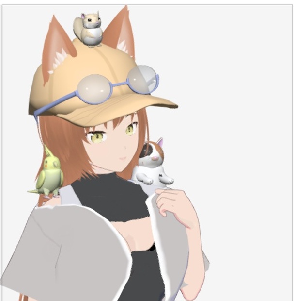 【VRChat】メガネ【3Dモデル】 - mint-0547 のショップ - BOOTH