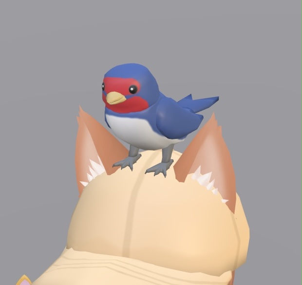 【VRChat】ツバメ【3Dモデル】 - mint-0547 のショップ - BOOTH