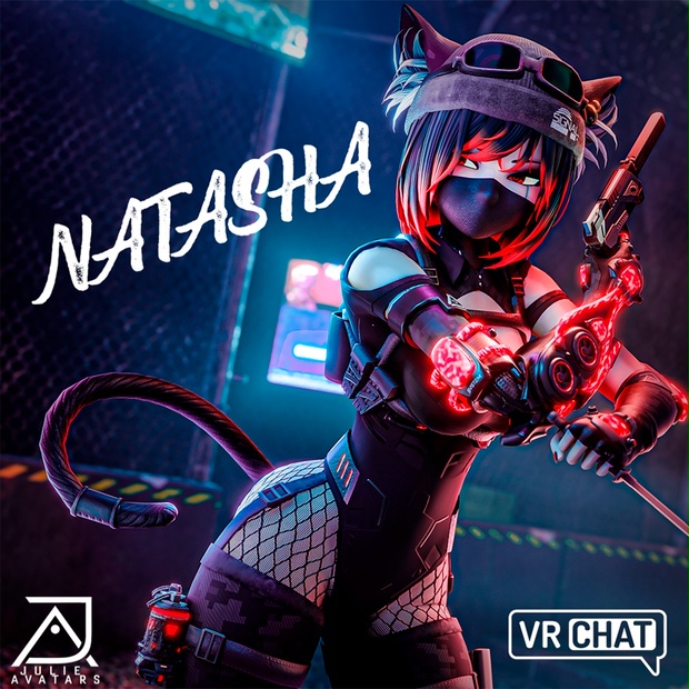 Natasha | Vrchat Avatar - Julie Avatars - BOOTH