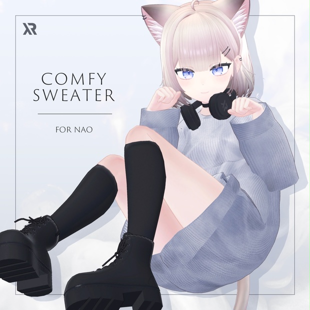 【3Dモデル】Comfy Sweater_Nao (NovaBody) - RAKOKO - BOOTH