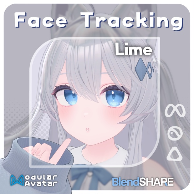 「ライム 」(Lime) Face Tracking Addon - Triturbo - BOOTH