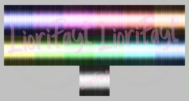 Glow Hair Textures - Liori's Textures - BOOTH