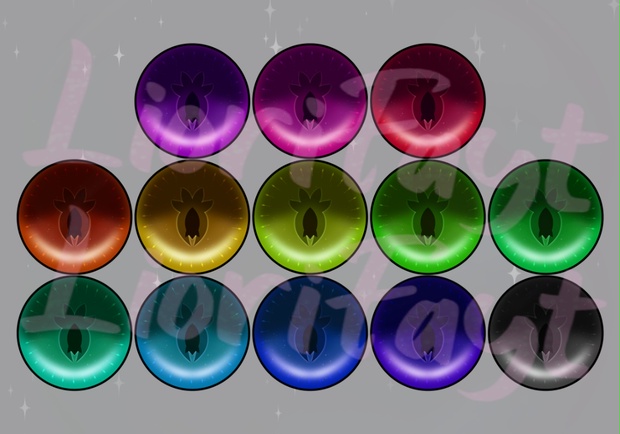 Lotus Demon Eye Textures - Liori's Textures - BOOTH