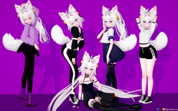 Filian Model - spamkaju - BOOTH