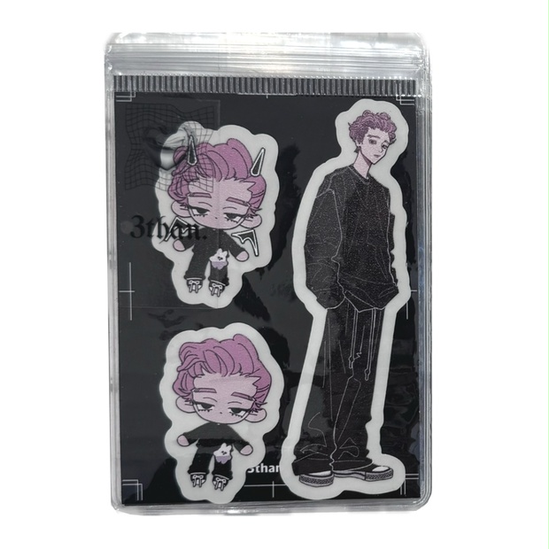 𝗦𝘁𝗶𝗰𝗸𝗲𝗿 𝘀𝗲𝘁 - 3thanbox - BOOTH