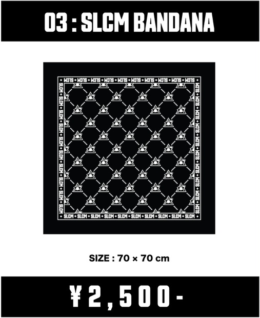 SLCM BANDANA - SLCM Shop - BOOTH