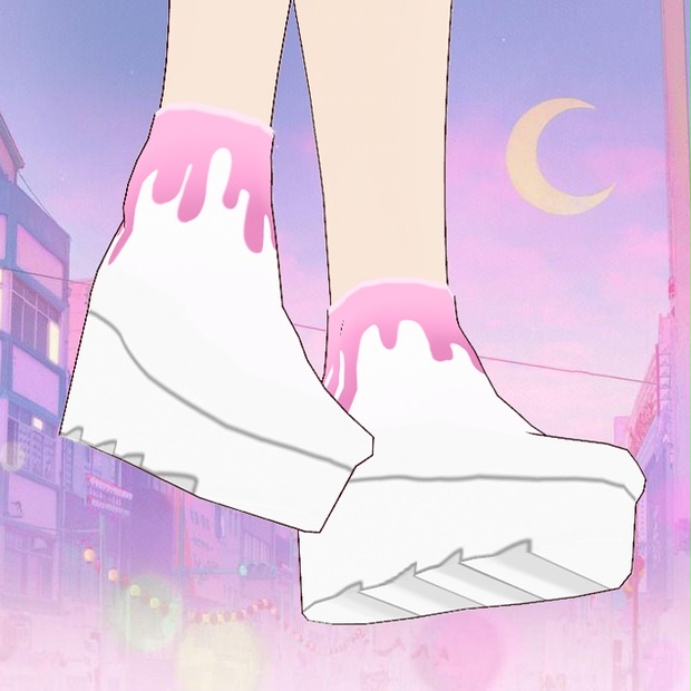 Drip Shoes texture for VROID [v1 Stable version] - ItsKyrus - BOOTH