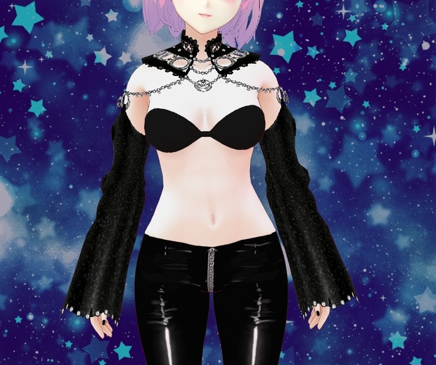 Nyx Capelet for VRoid - 13 colors - battynator-store - BOOTH