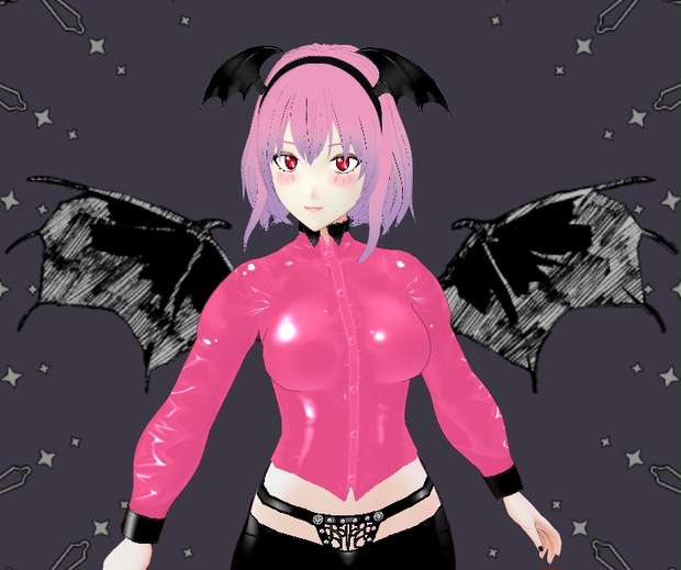 Latex Blouse for VRoid - 24 colors - battynator-store - BOOTH