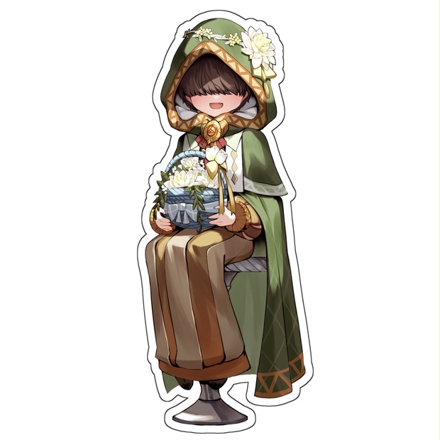 【台座付きアクリルフィギュア】愛の祭り衣装烈火軍師 - 何某箱 - BOOTH