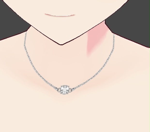 VRoid Fancy Necklace's (on skin texture) - Free - punkbune - BOOTH