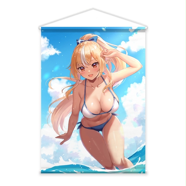 水着フレア【B2タペストリー】 - Ctrl+S - BOOTH