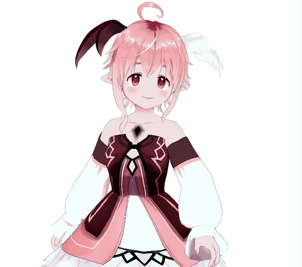 [cherub devil] vroid model for study and use - buwakuda - BOOTH