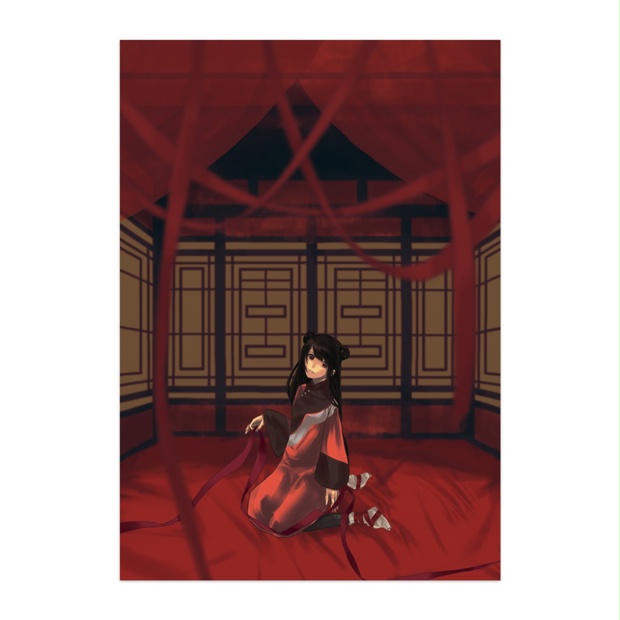 纏足少女ポスター - kuroima - BOOTH