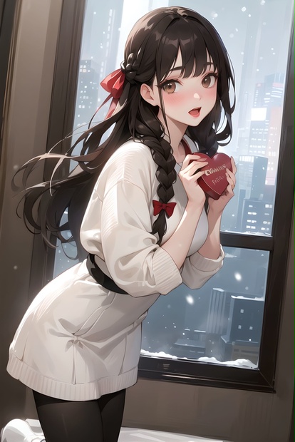 バレンタインのKeiちゃん50枚 - AI 男の娘 Keiの生態 - BOOTH